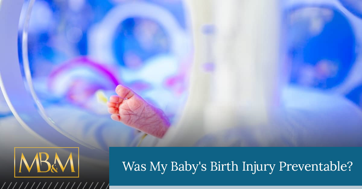 Dealing With a Preventable Birth Injury
